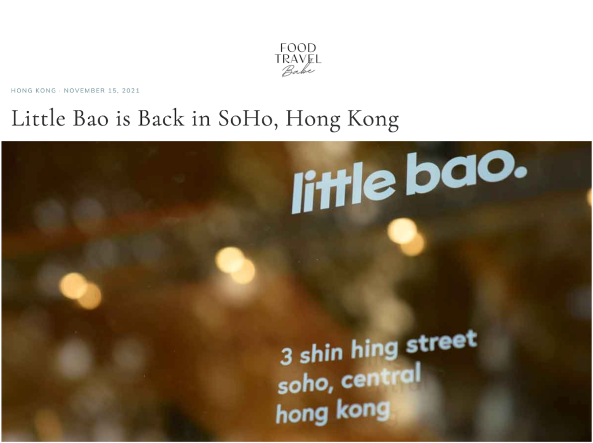 SoHo Restaurant Recommendation (Updated 2023) | Little Bao