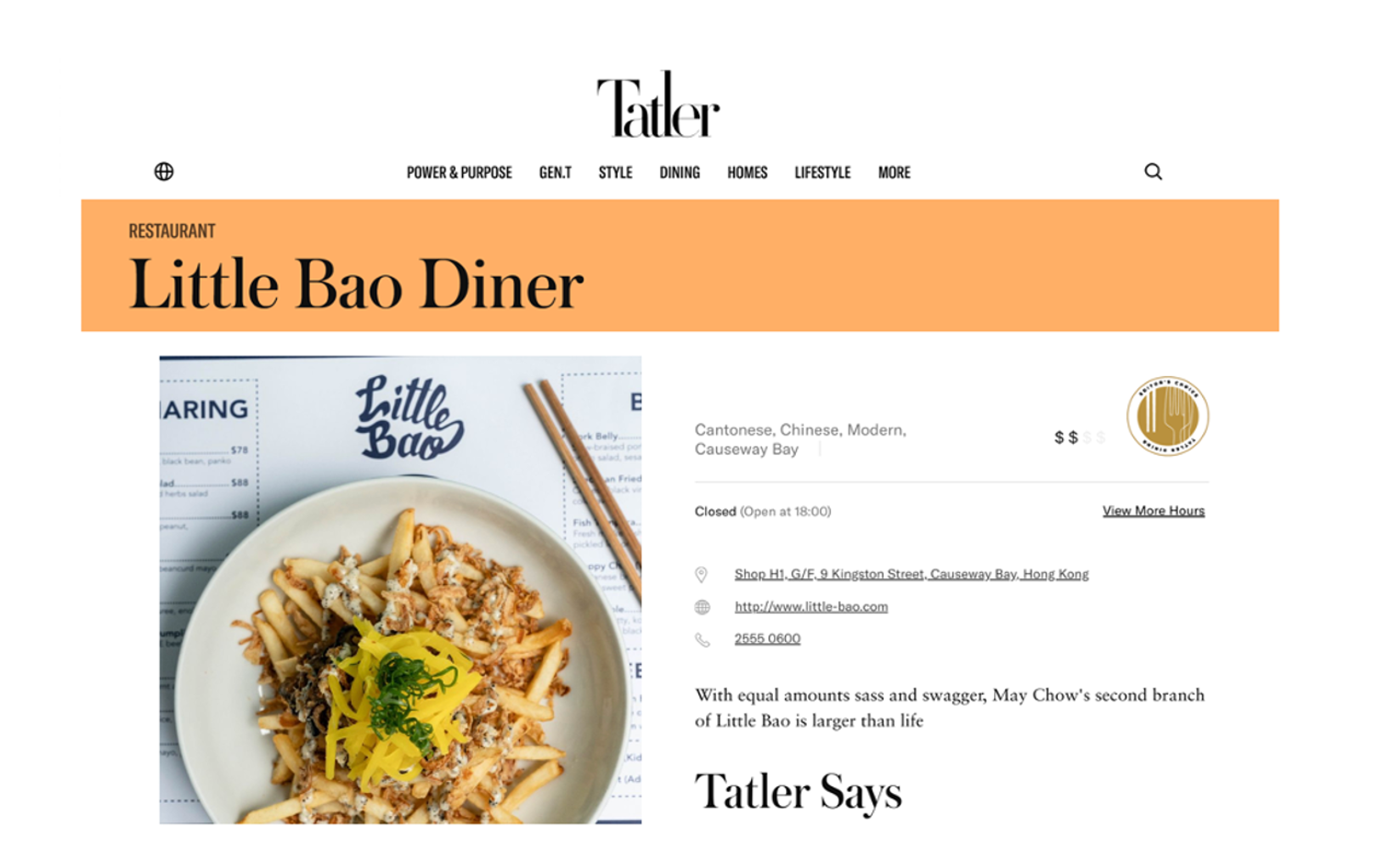 Little Bao Central & CausewayBay | Must Visit Restaurant HK 2023