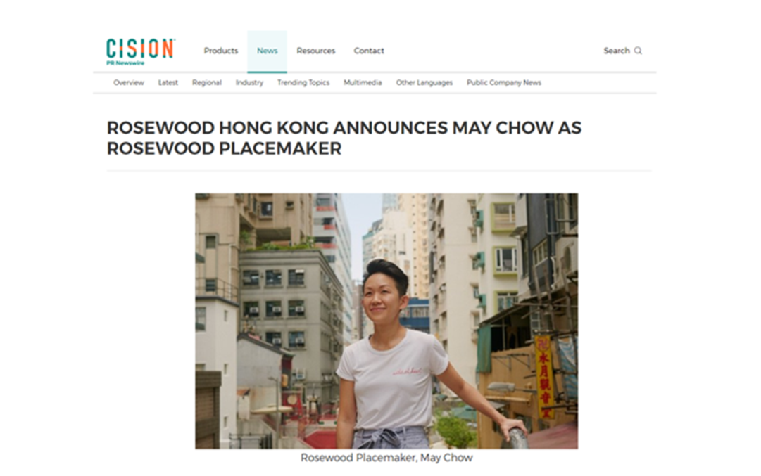 Chef May Chow | Hong Kong Local Food Culture | Rosewood
