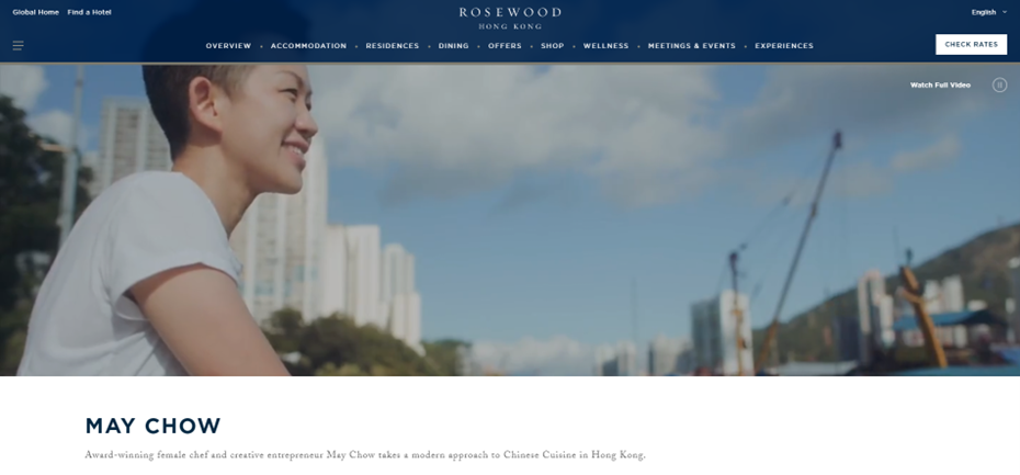 Chef May Chow | Rosewood Chinese Cuisine Hong Kong